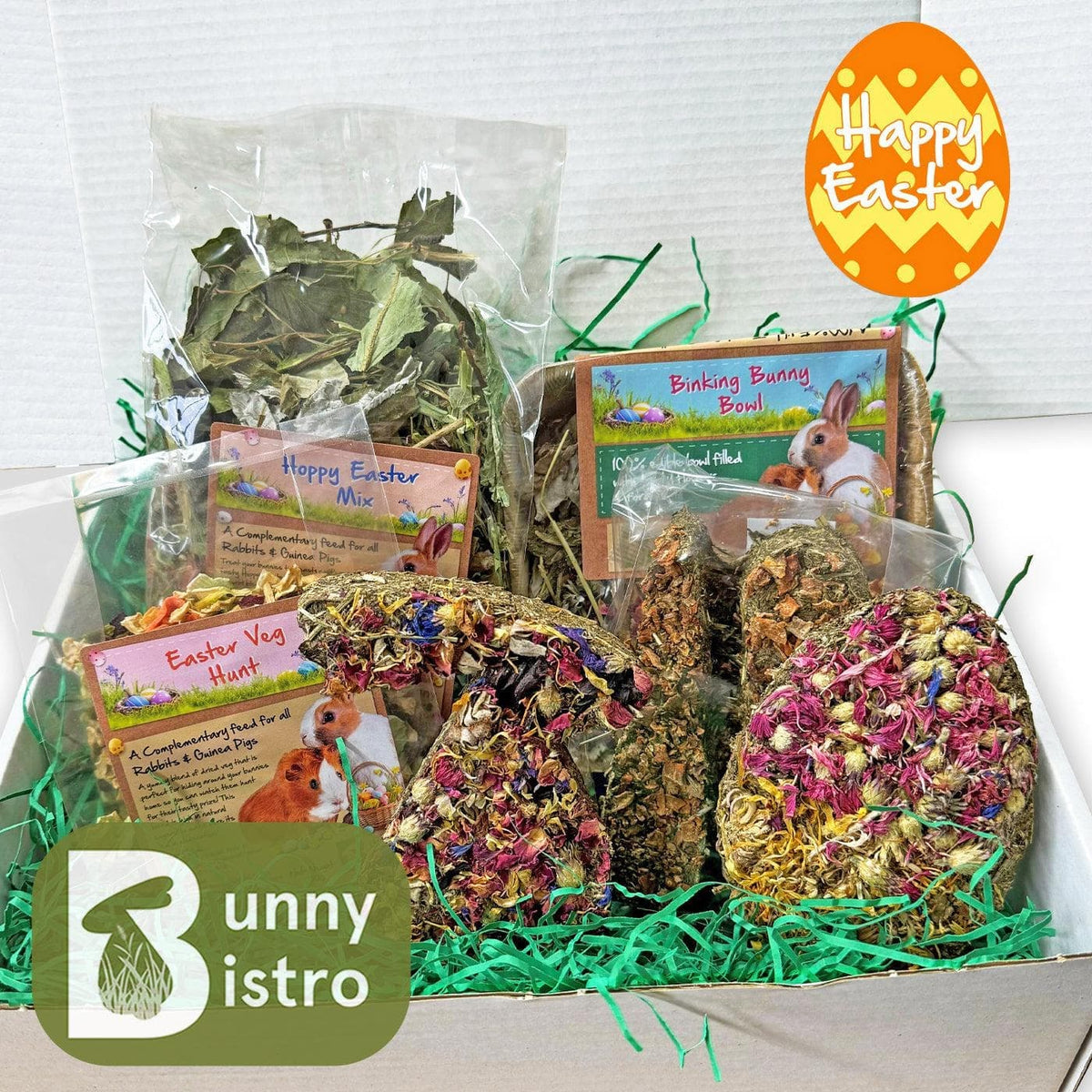 Monthly Forage Box | Natural Bunny Treat Bundle – Bunny Bistro