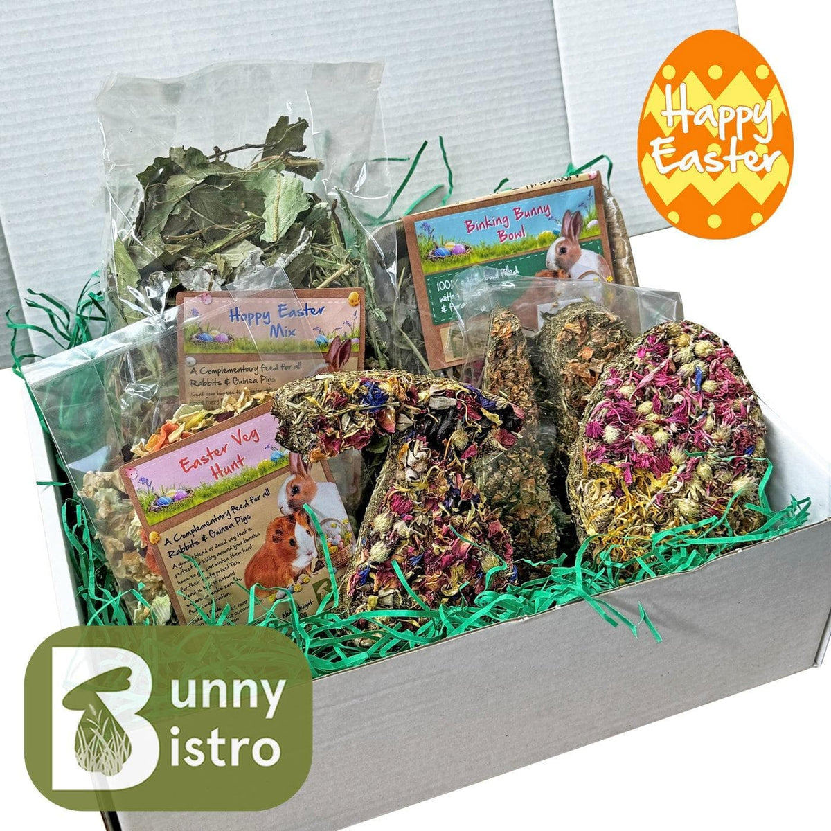 Monthly Forage Box | Natural Bunny Treat Bundle – Bunny Bistro